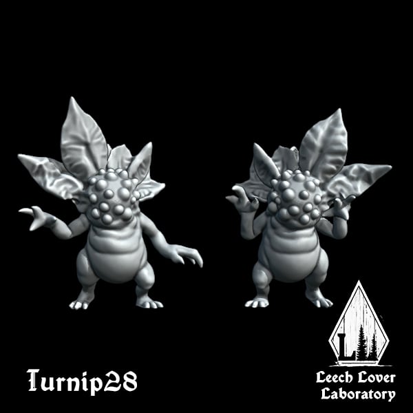 Rosencrantz and Guildenstern Rootlings for Turnip28 by Leech Lover Laboratory - MiniHoarder